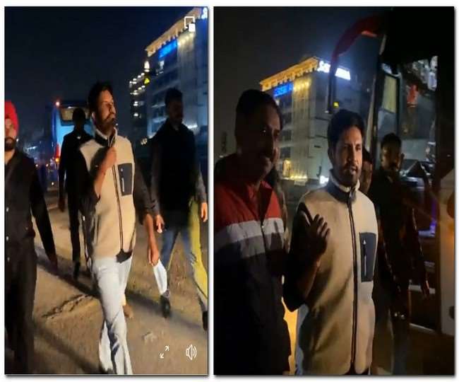 पंजाब परिवहन मंत्री राजा वड़िंग की सरप्राइज चेकिंग, आधी रात जीरकपुर ...