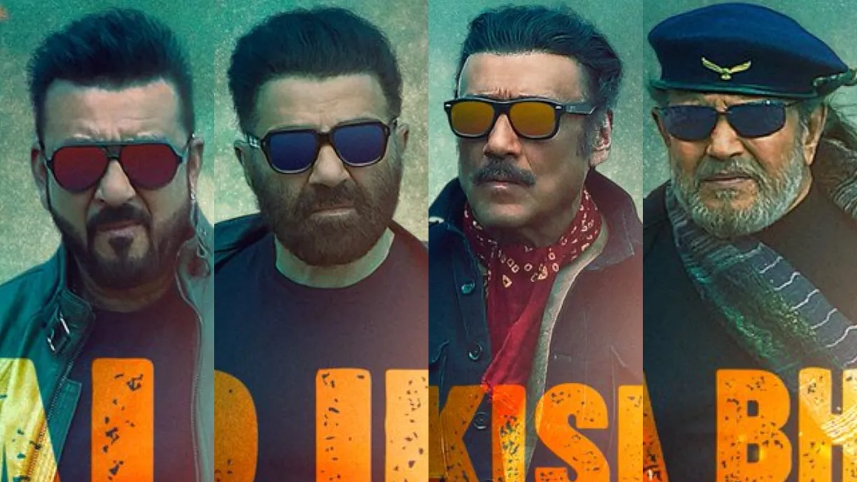 Baap Character Look Posters: 'बाप' में सनी, संजय, जैकी और मिथुन के नाम हुए रिवील, पुरानी फिल्मों ...