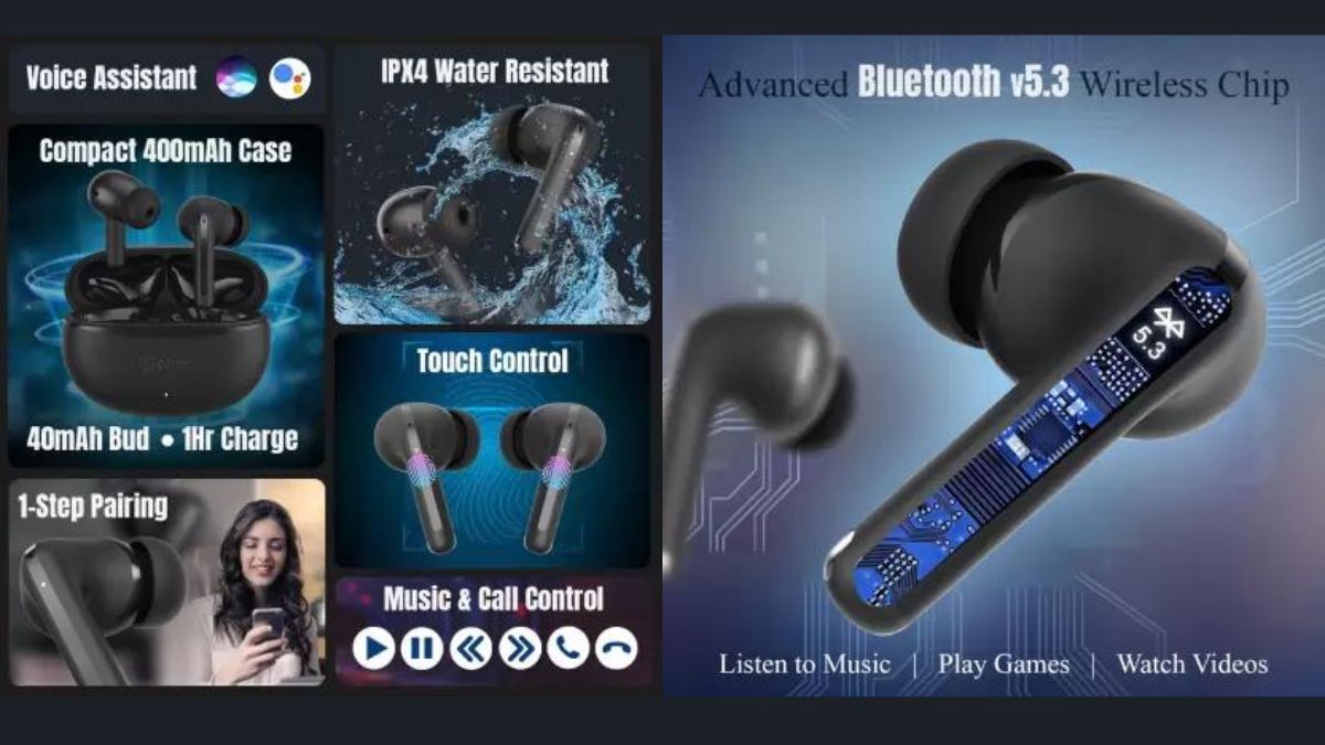 pTron ने लॉन्च किए नए इयरबड्स, ENC सपोर्ट के साथ मिलेगा 60 घंटे का ...
