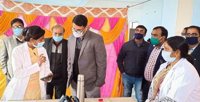 ड्राई रन का अभ्यास पूरा 16 से होगा टीकाकरण - Dry run practice completed ...