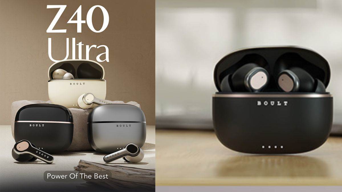 Boult Z40 Ultra ईयरबड्स सस्ती कीमत में हुए लॉन्च, ANC तकनीक म्यूजिक ...