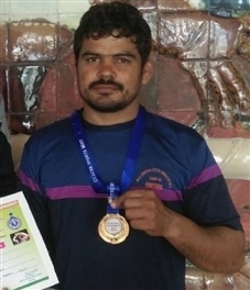 कलम के साथ कुश्ती में भी पवन सहारण ने दिखाया दम