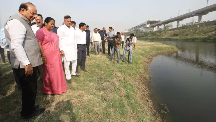 Delhi में साहिबी नदी के किनारे बनेगा रिवर फ्रंट, काम हुआ शुरू; पढ़ें ...