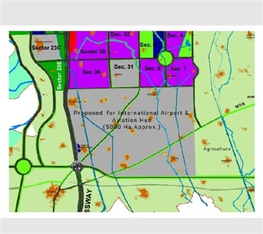 एयरपोर्ट के पास बसेगी इलेक्ट्रानिक्स सिटी - Yamuna Authoritychar(39 ...