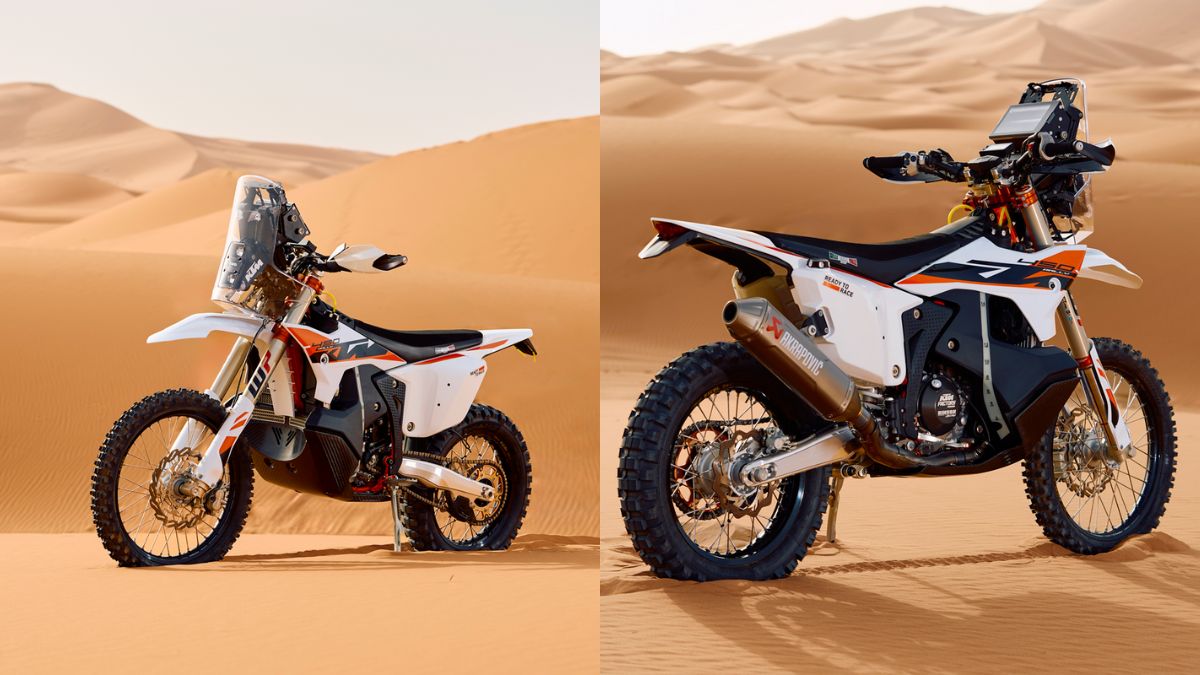 KTM ने पेश की तीन फ्यूल टैंक वाली बाइक, Toyota Fortuner जितनी है कीमत ...