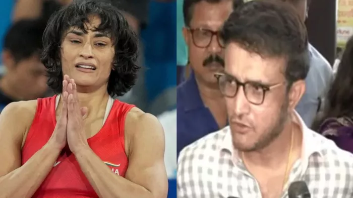 Vinesh Phogat Medal Case: विनेश फोगाट के समर्थन में उतरे Sourav Ganguly ... Vinesh Phogat Medal Case: विनेश फोगाट के समर्थन में उतरे Sourav Ganguly ...