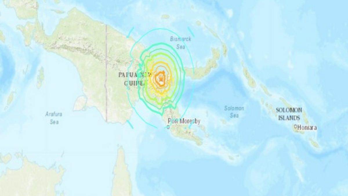 Papua New Guinea: पापुआ न्यू गिनी के पूर्वी न्यू गिनी में भूकंप के तेज ...