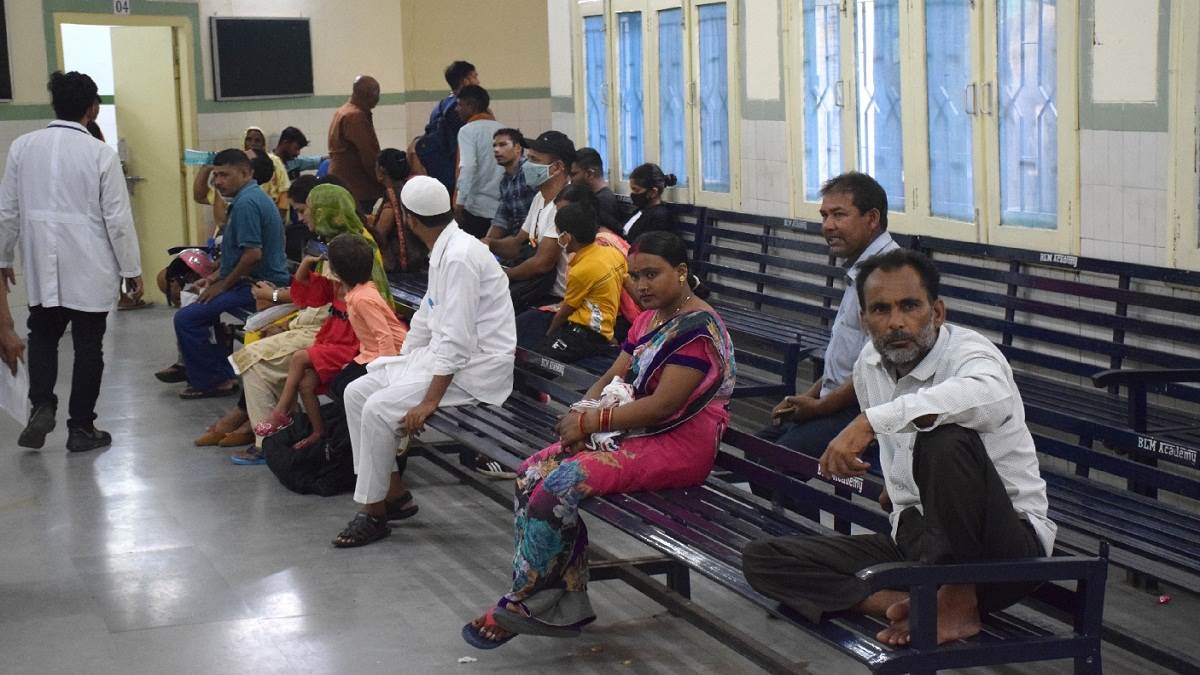 कोविड के बाद पहली बार सुशीला तिवारी अस्पताल मरीजों से फुल, बदलते मौसम ...