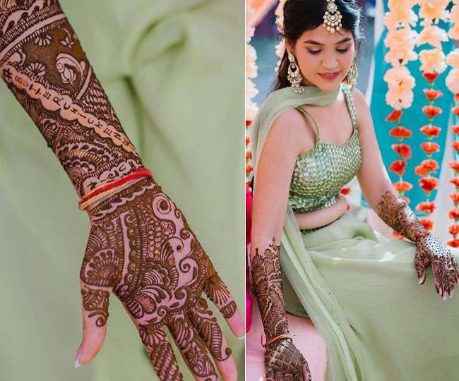 Most Quirkiest Bridal Mehndi Design: वायरल हो रही है इस दुल्हन की अनोखी ...