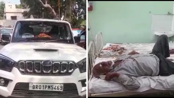 जहानाबाद के मखदुमपुर में स्‍कार्पियो वाले ने मचाया कोहराम, धक्का मारकर ...
