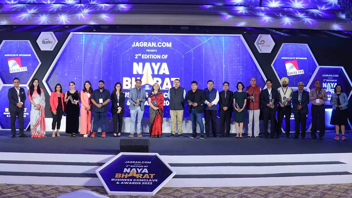 Naya Bharat Business Conclave-Awards 2022- स्टार्टअप, लीडर्स को किया ...