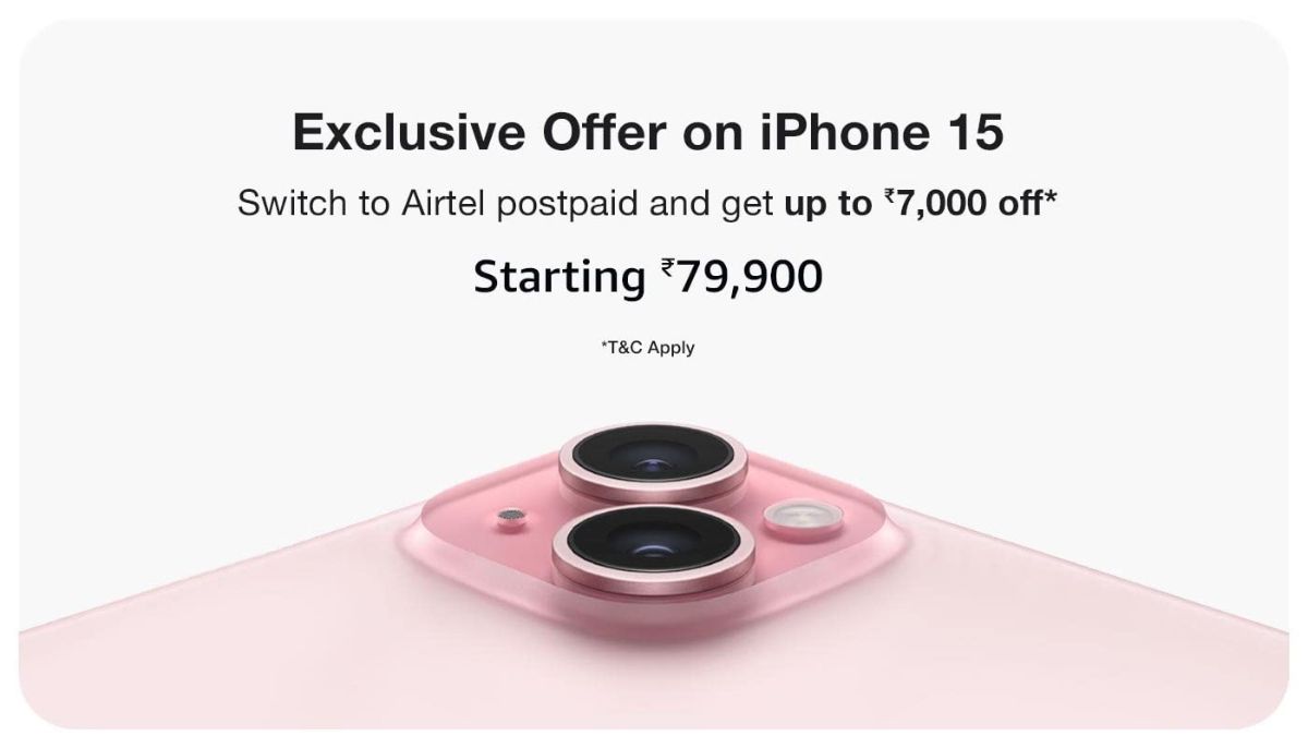 iPhone 15 पर मिल रही धमाकेदार डील, 7 हजार रुपये की कर सकेंगे बचत; इन ...