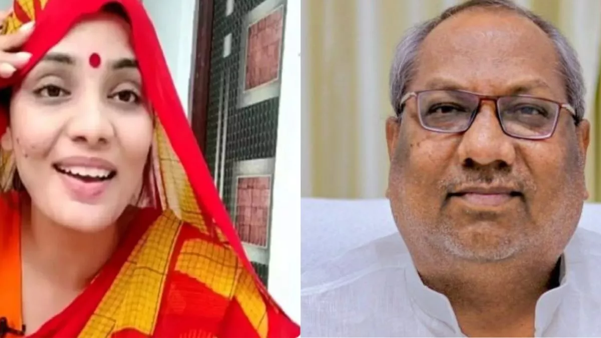 'यूपी में का बा' फेम स‍िंगर नेहा सिंह राठौर को मंत्री संजय न‍िषाद का ...