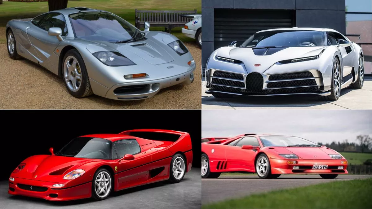 Golden Era Of Cars: 1990 के दशक में इन सुपरकारों का था जलवा, लिस्ट में ...