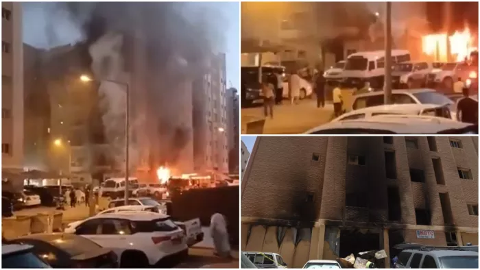 Fire in Kuwait: दक्षिण कुवैत की एक इमारत में भीषण आग से 41 लोगों की मौत ...