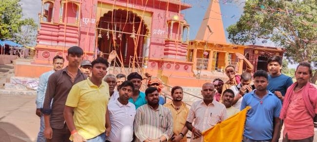 देवकुंड धाम को आकर्षक रूप देने में जुटे संघ के लोग - People of Sangh ...