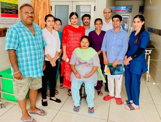 12 किलो रसोली का किया सफल आपरेशन - Successfully operated 12 kg Rasoli ...