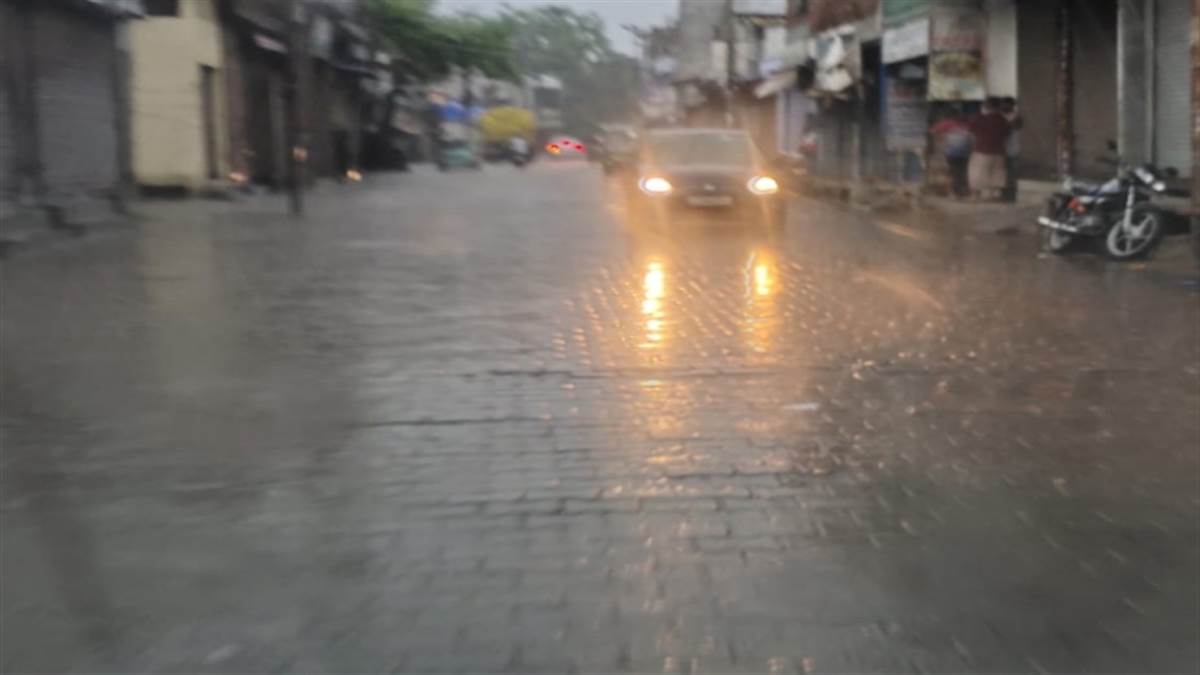 Meerut Weather Today मेरठ में बारिश से राहत अगले सप्ताह मानसून के जोर ...