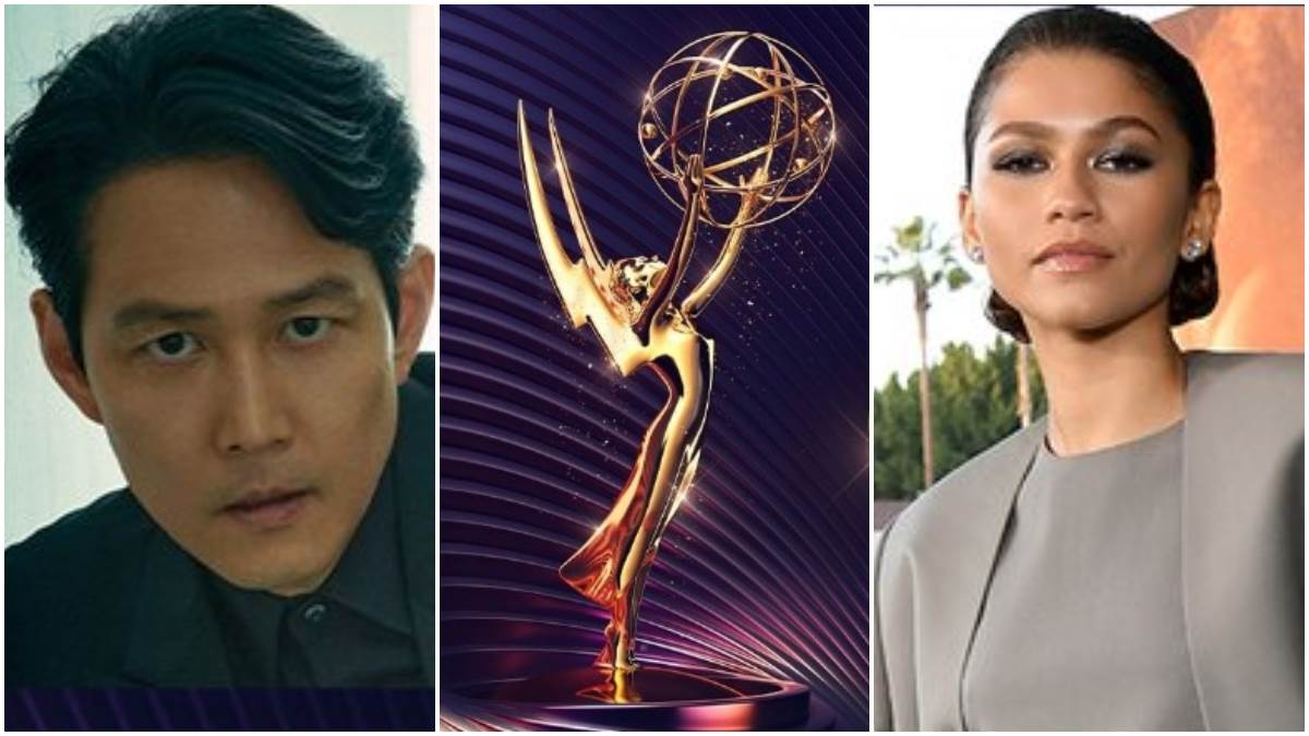 Emmy Awards 2022 Winners Highlights स्क्विड गेम फेम Lee Jung-Jae बेस्ट एक्टर जेनडाया बेस्ट ...