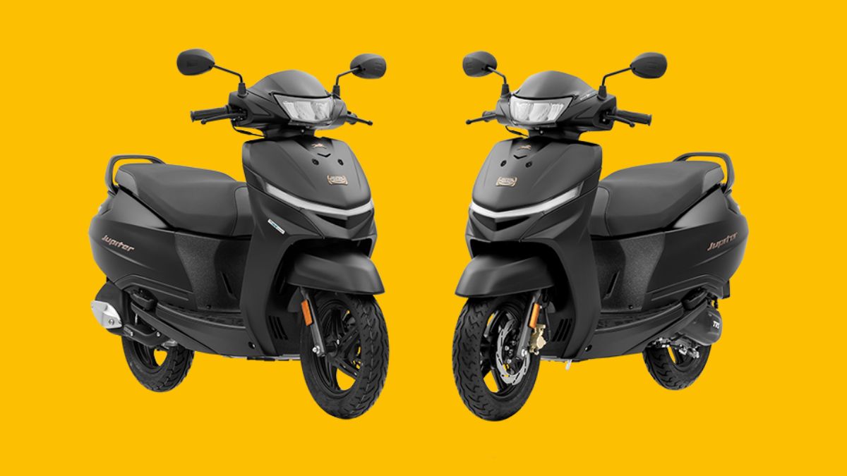 TVS Jupiter का नया स्पेशल एडिशन लॉन्च: दिया गया है ऑल-ब्लैक पेंट स्कीम ...