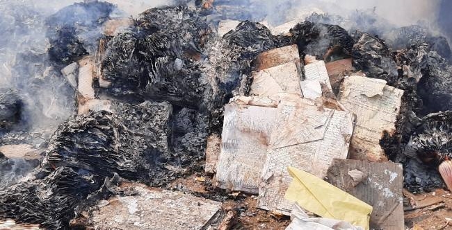 एंबुलेंस सेवाओं के थे आग में जलाए गए रिकार्ड - Mainpuri: Follow-up: The ...