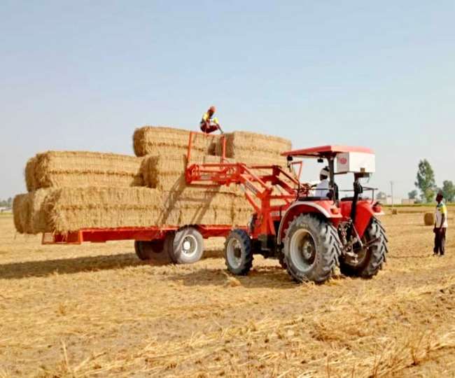 पराली लाएगी खुशहालीः विदेश से मंगवाई मशीनरी, किसानों के खेतों से मुफ्त ...