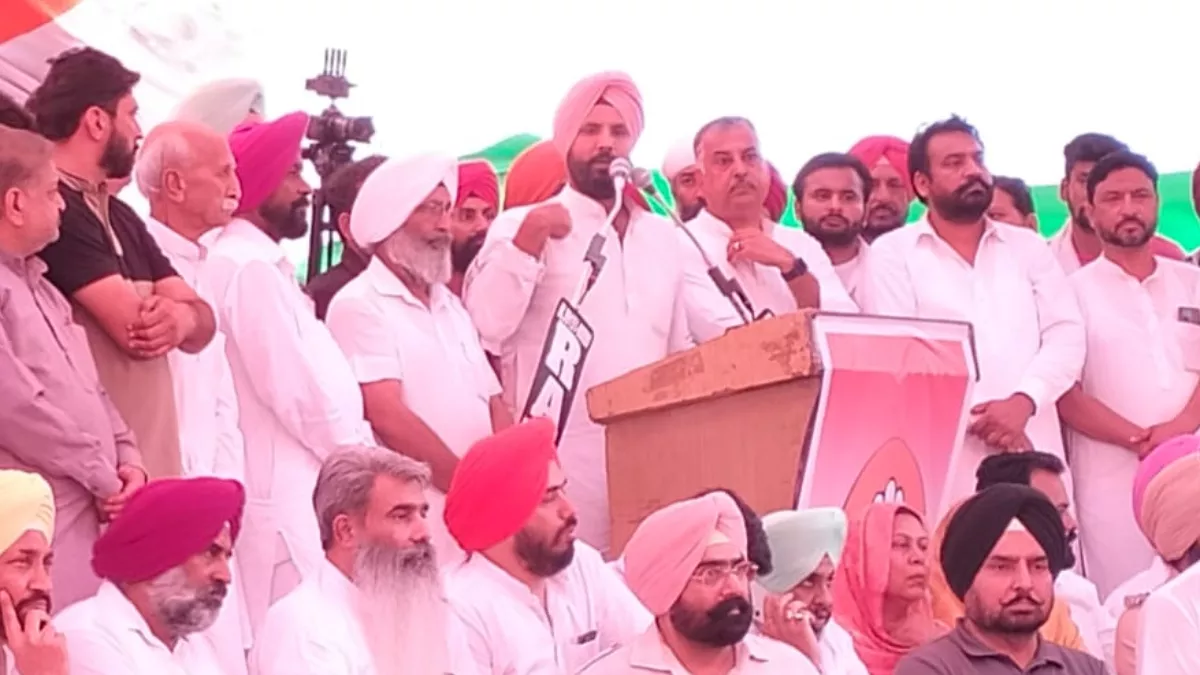 पंजाब कांग्रेस अध्यक्ष राजा वडिंग ने SYL पर राज्य सरकार को घेरा, कहा ...