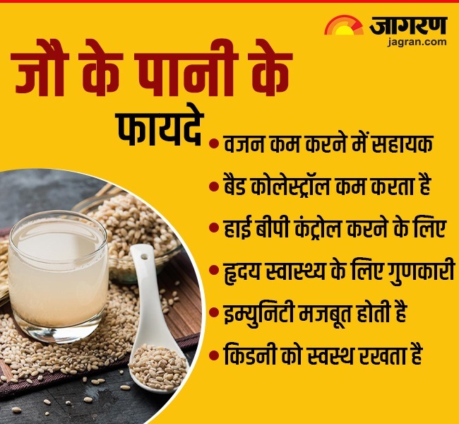 Barley Water Benefits: जौ की रोटी ही नहीं पानी पीने से भी मिलते हैं गजब ...