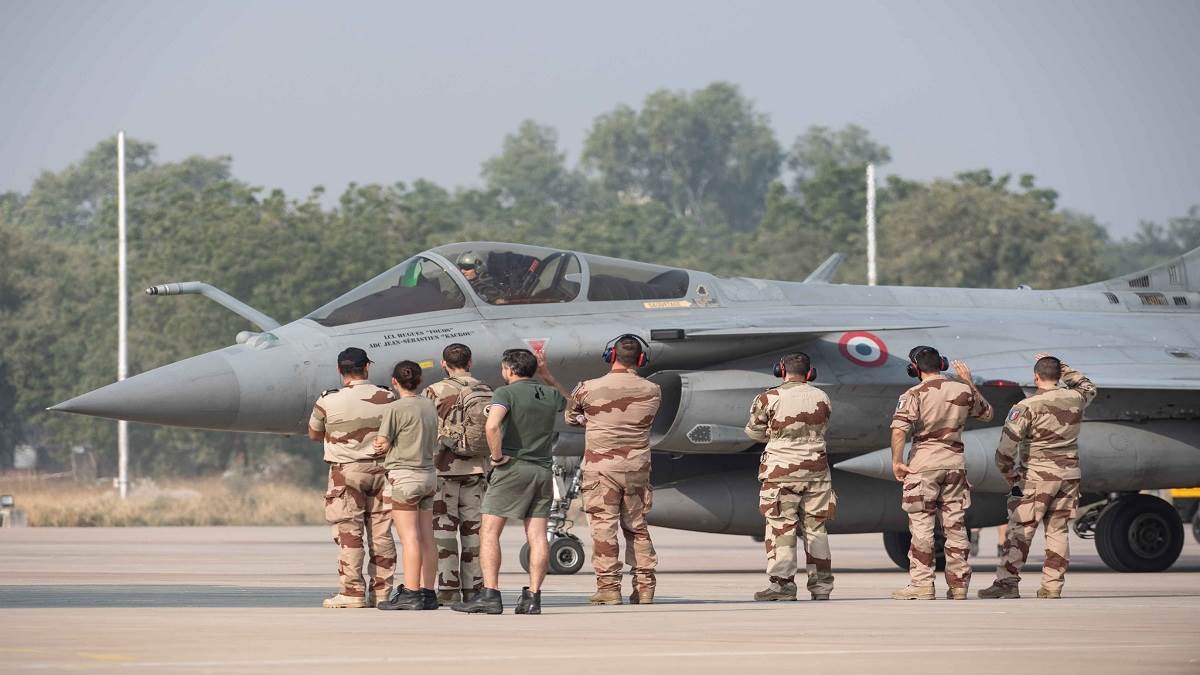 Exercise Garuda VII: जोधपुर में भारत-फ्रांस की वायुसेना के बीच अभ्यास ...