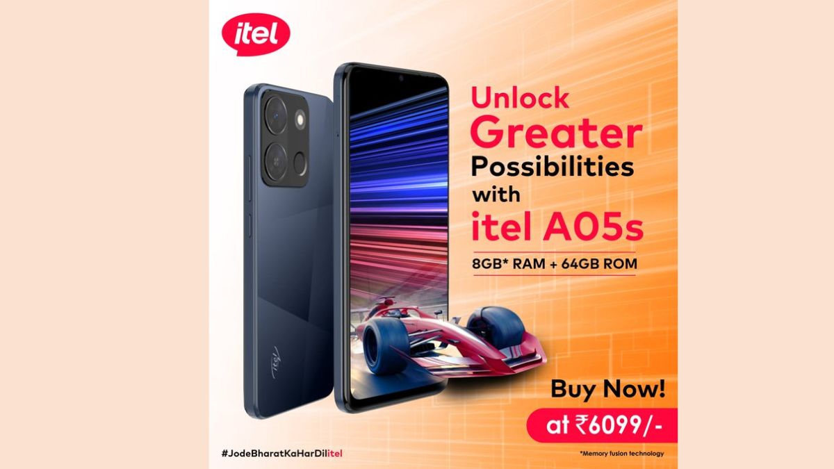 8GB तक रैम और 4000mAh बैटरी के साथ लॉन्च हुआ itel A05s, 6099 रुपये में ...