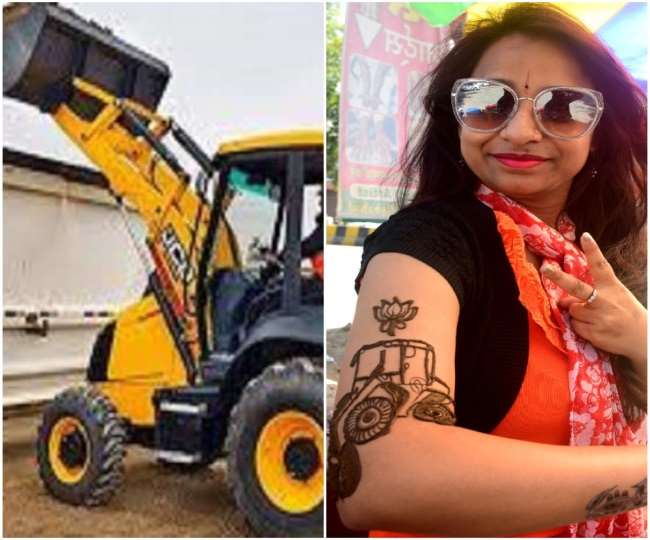 बाबा के बुलडोजर का जबरदस्त क्रेज, महिलाएं बनवा रहीं टैटू, खिलौनों ...