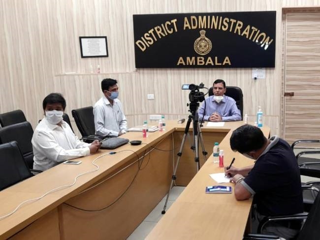 अंबाला के डीसी ने तनावरहित होकर परीक्षा देने के दिए टिप्स - DC of ...