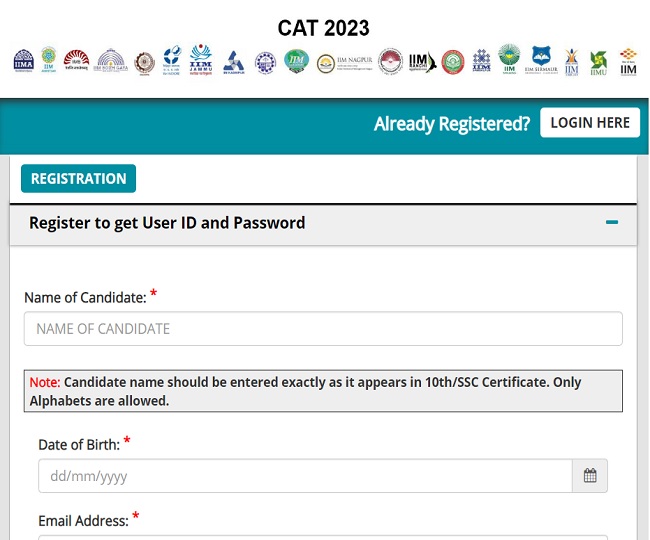 CAT Registration 2023: कुछ ही मिनटों में बंद हो जाएगी कॉमन ऐडमिशन टेस्ट ...