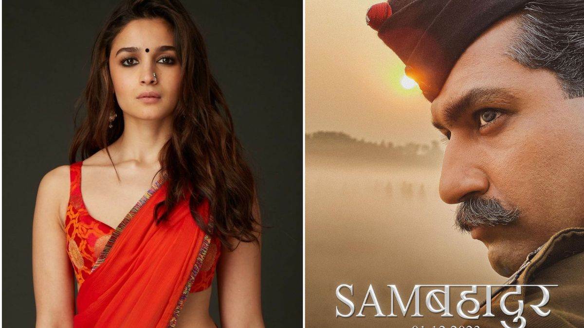 Sam Bahadur Teaser: आलिया भट्ट के दिल को छूआ 'सैम बहादुर' का टीजर ...