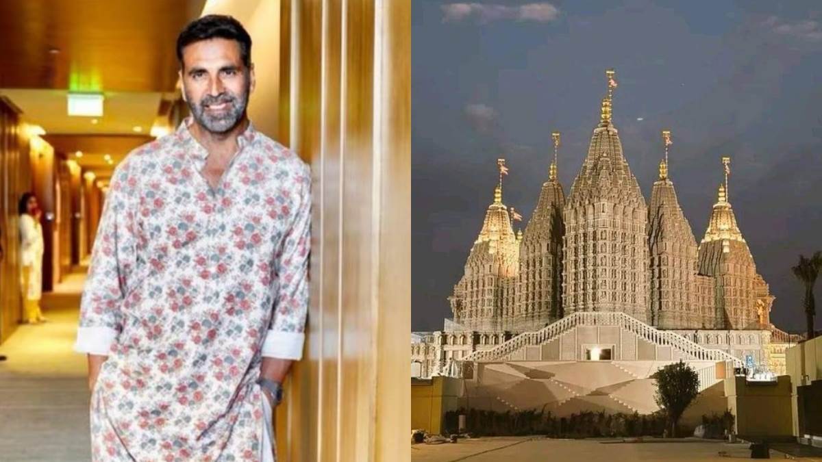 Abu Dhabi BAPS Temple के उद्घाटन में शामिल हुए Akshay Kumar, देखें ... Abu Dhabi BAPS Temple के उद्घाटन में शामिल हुए Akshay Kumar, देखें ...