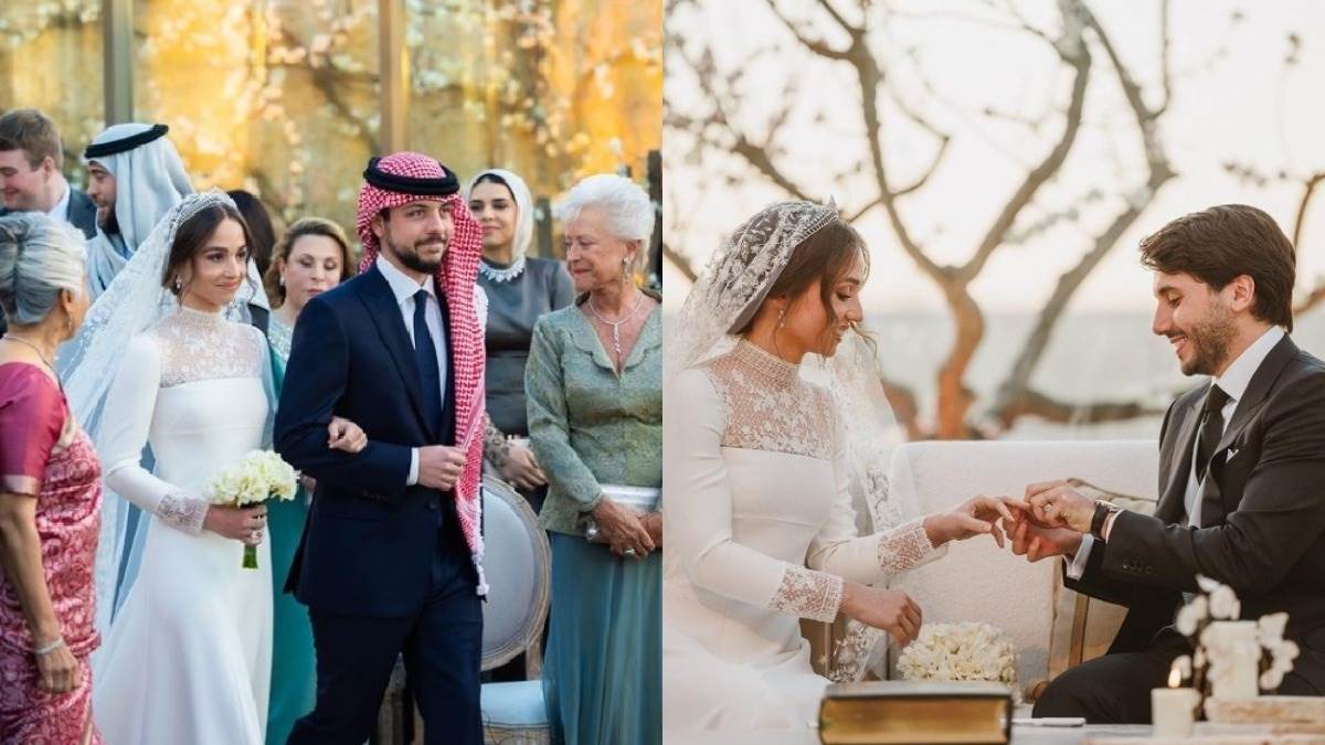 Jordan किंग की सबसे बड़ी बेटी राजकुमारी इमान ने रचाई शादी, जानें कौन ...