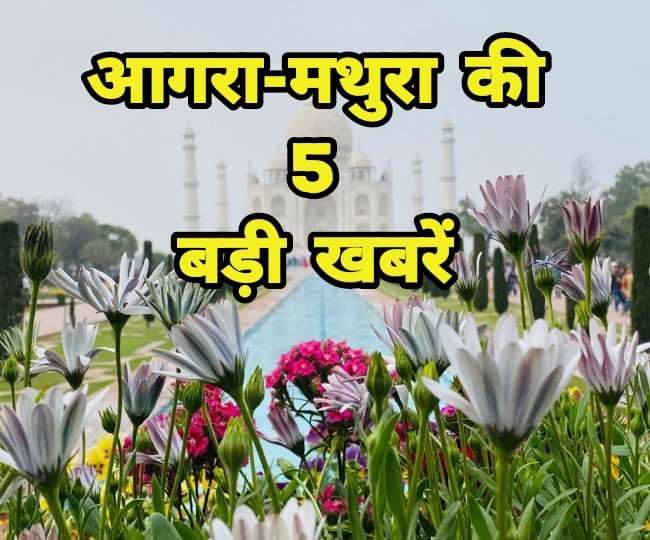 Agra Top News एक क्लिक में पढ़ें आगरा मंडल की पांच बड़ी खबरें Agra