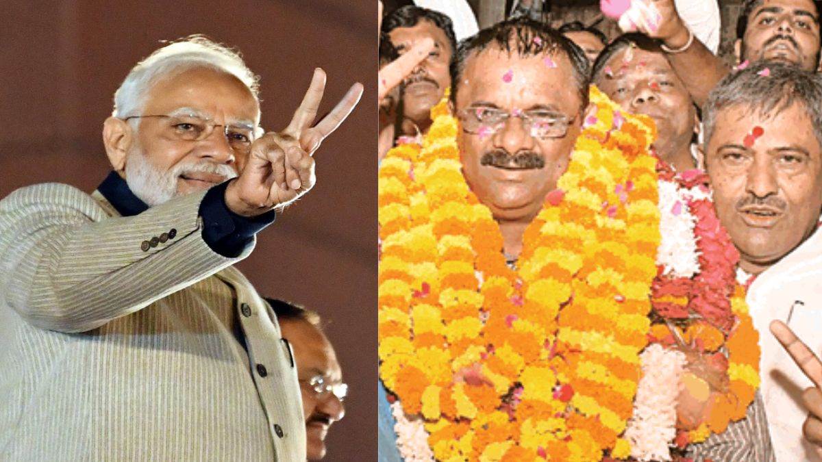 भगवामय हुआ प्रधानमंत्री मोदी का संसदीय क्षेत्र, वाराणसी से भाजपा के ...
