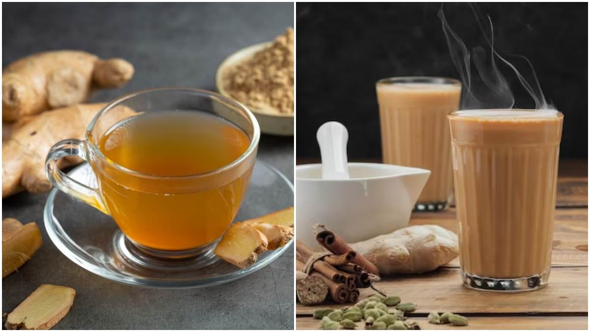Adrak ki Chai: अदरक की चाय कैसे बनायें? - Adrak ki Chai How to make ginger tea with and without milk