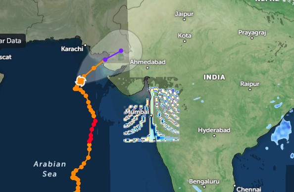 Cyclone Biparjoy Tracker: अपने स्मार्टफोन से ट्रैक कर सकते हैं साइक्लोन ...