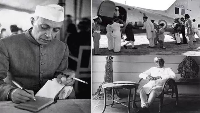 Nehru Handwritten Draft: कांग्रेस ने पूर्व प्रधानमंत्री नेहरू के ...