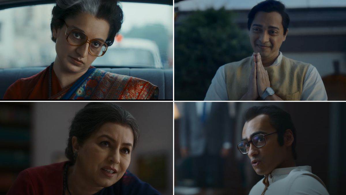 Emergency Trailer: 'राजनीति में कोई सगा नहीं होता', Kangana Ranaut की ...