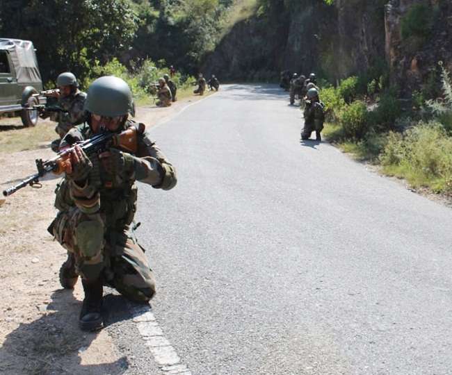 kazind-2019 घने जंगलाें में भारत-कजाकिस्तान के जवानों ने आतंकियों से ...