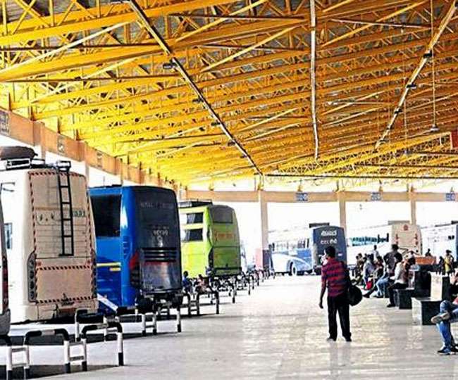 आचार संहिता से पहले रांची में ट्रांसपोर्ट नगर-धनबाद में बस स्टैंड का ...