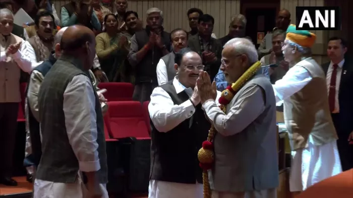 Parliament Winter Session 2022: जब भाजपा संसदीय दल की बैठक में लगे पीएम ...