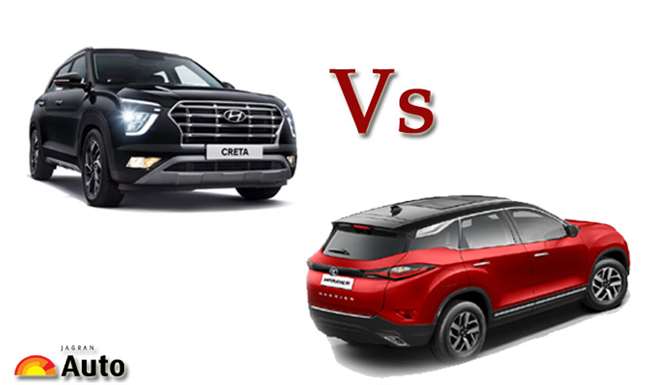2020 Hyundai Creta बनाम Tata Harrier BS6, जानें कौनसी SUV है ज्यादा ...