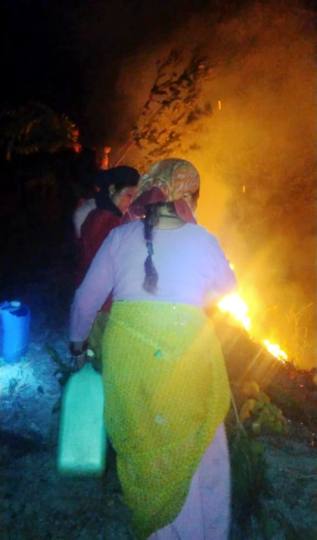 अल्मोड़ा के सल्ट में लोहारकोट गाव बेकाबू वनाग्नि से घिरा - Loharkot ...