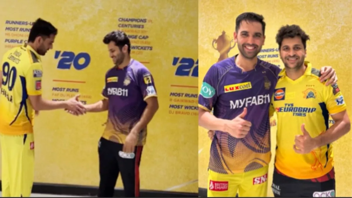 IPL 2023: क्रिकेट में दिखा फुटबॉल का नजारा, Deepak Chahar और Shardul ...