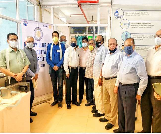 रोटरी क्लब ऑफ कलकत्ता, मेट्रोपोलिटन ने जैन हॉस्पिटल एंड रिसर्च सेंटर 2 ...