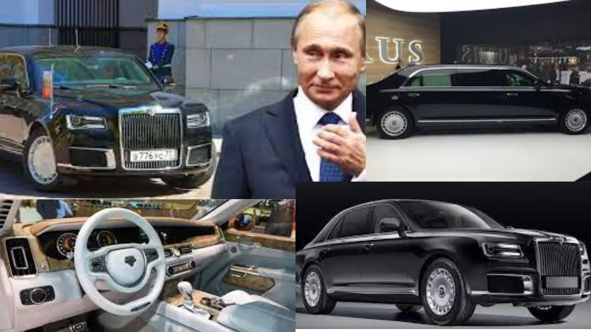 Vladimir Putin की लग्जरी कार Aurus Senat जानें कितनी खास, इंटिरियर से ...